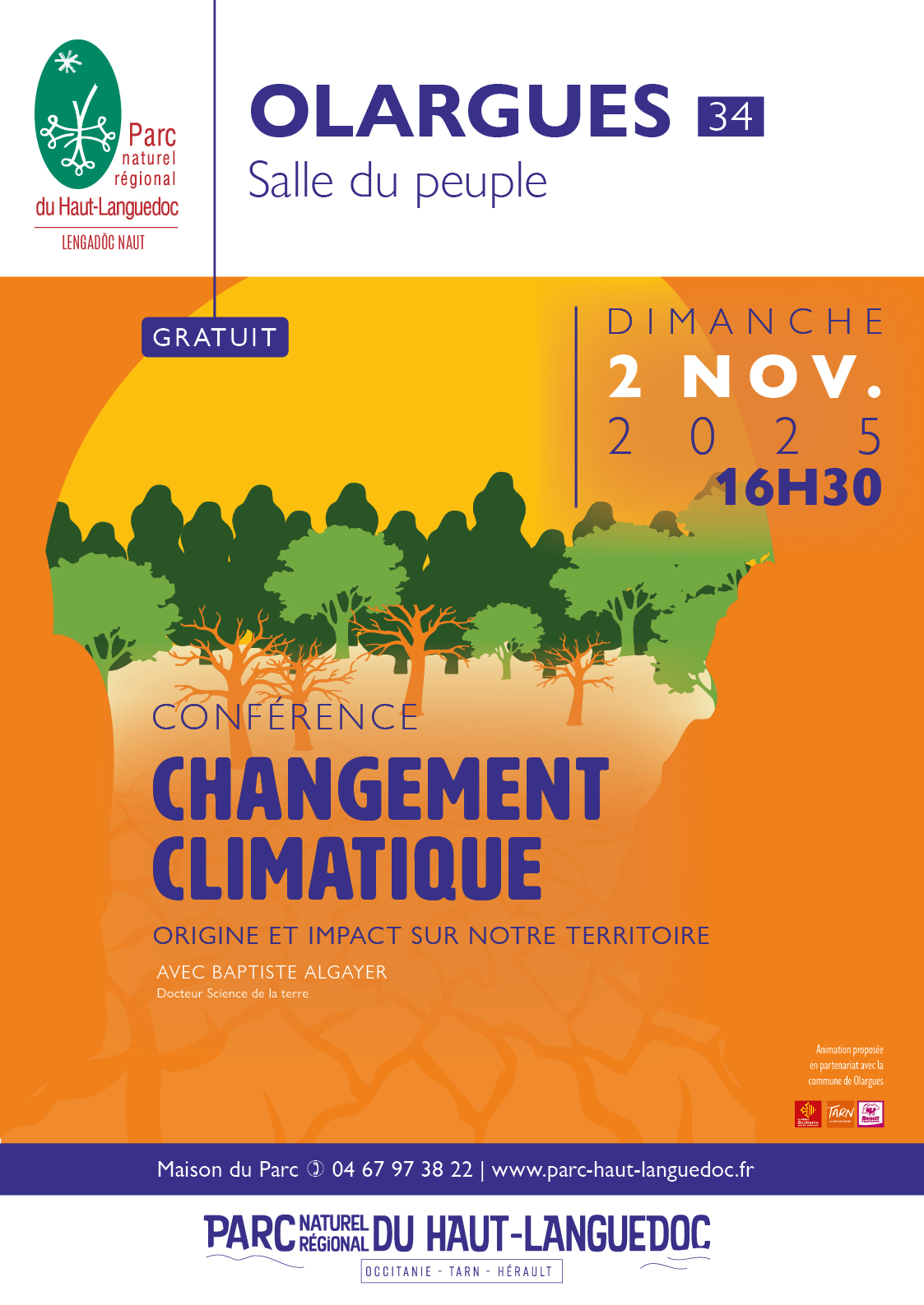 Conférence : changement climatique | Parc naturel régional du Haut ...